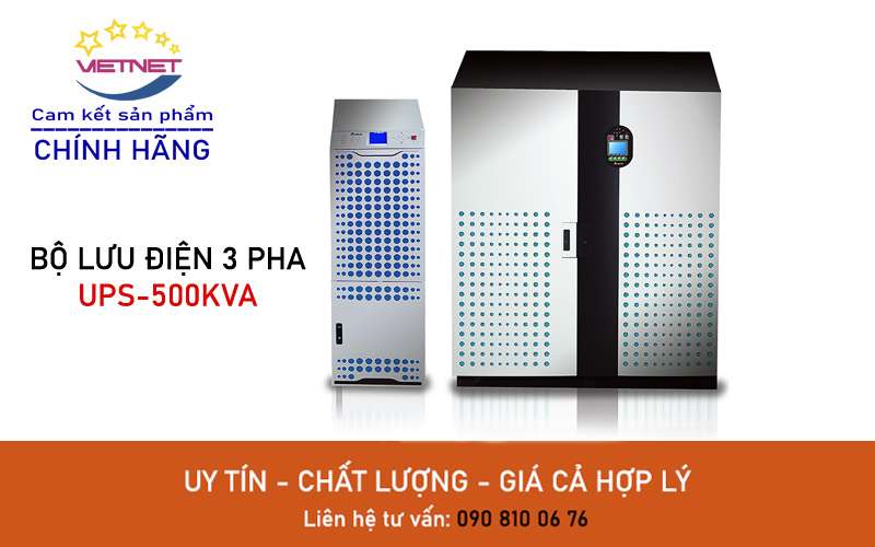 Bộ Lưu Điện UPS 500KVA - Giới Thiệu UPS 3 Pha DPS-500K